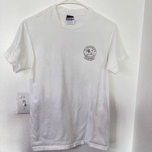 Hanes | Shirts | Vintage Hanes Crewneck Tshirt Uss Constellation Made ...